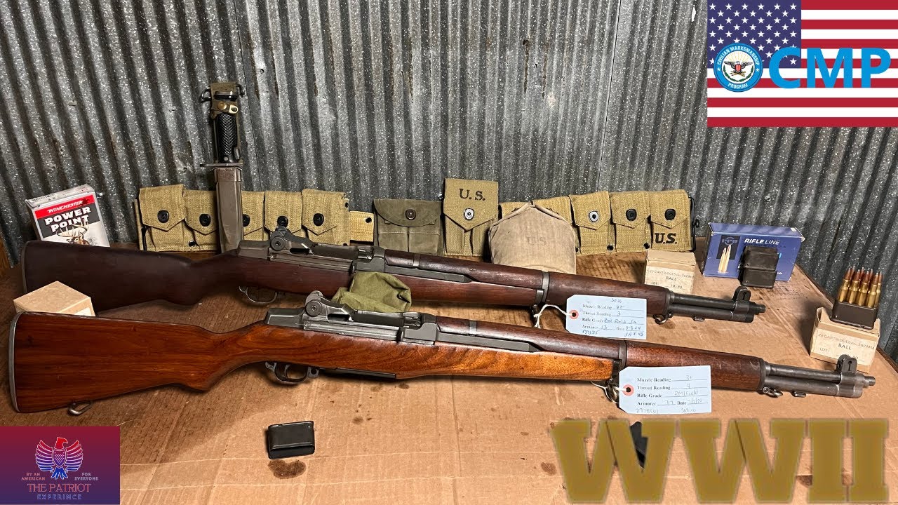 2 CMP M1 GARANDS!!!-What you get with a CMP Field Grade M1 Garand - YouTube