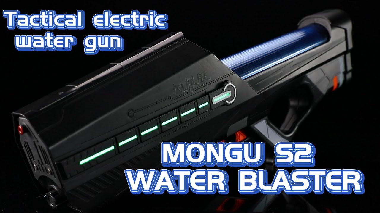 Tactical electric water gun #waterblaster #waterfun - YouTube