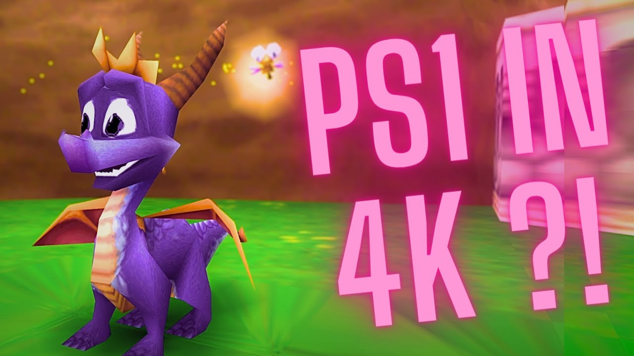 Spyro The Dragon, Playstation 1, Upscaled 4K, Graphics enchanced, 60 ...