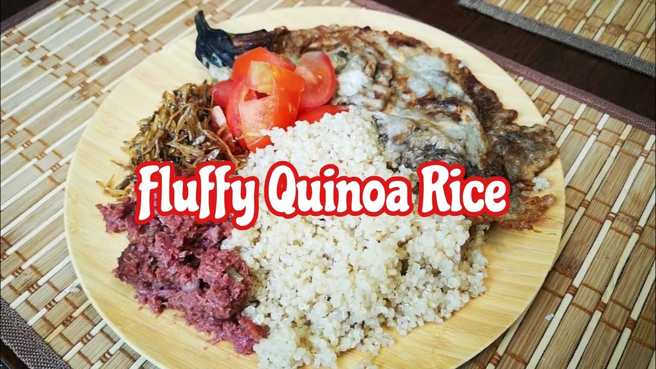 How to cook Fluffy Quinoa (Healthy substitute for rice) - YouTube