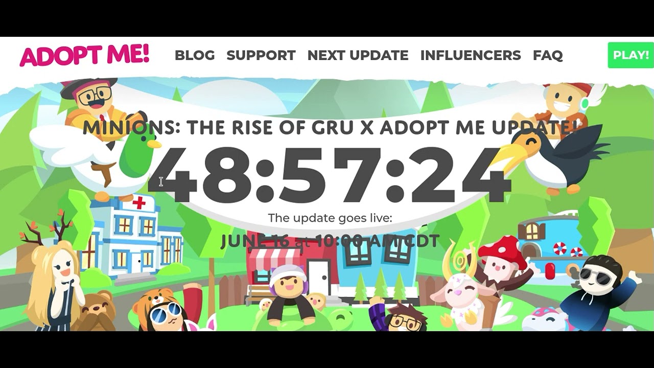 Minions Update To Adopt Me!? - YouTube