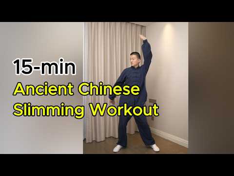15 Min Ancient Chinese Slimming Workout | Reduce Waist Fat | No Equipment & Beginner Friendly