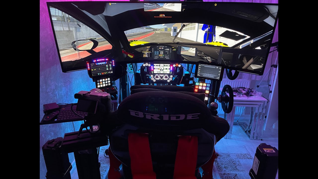 Samsung Odyssey G9 57" Test With Super Formula SF23 Honda - Road ...