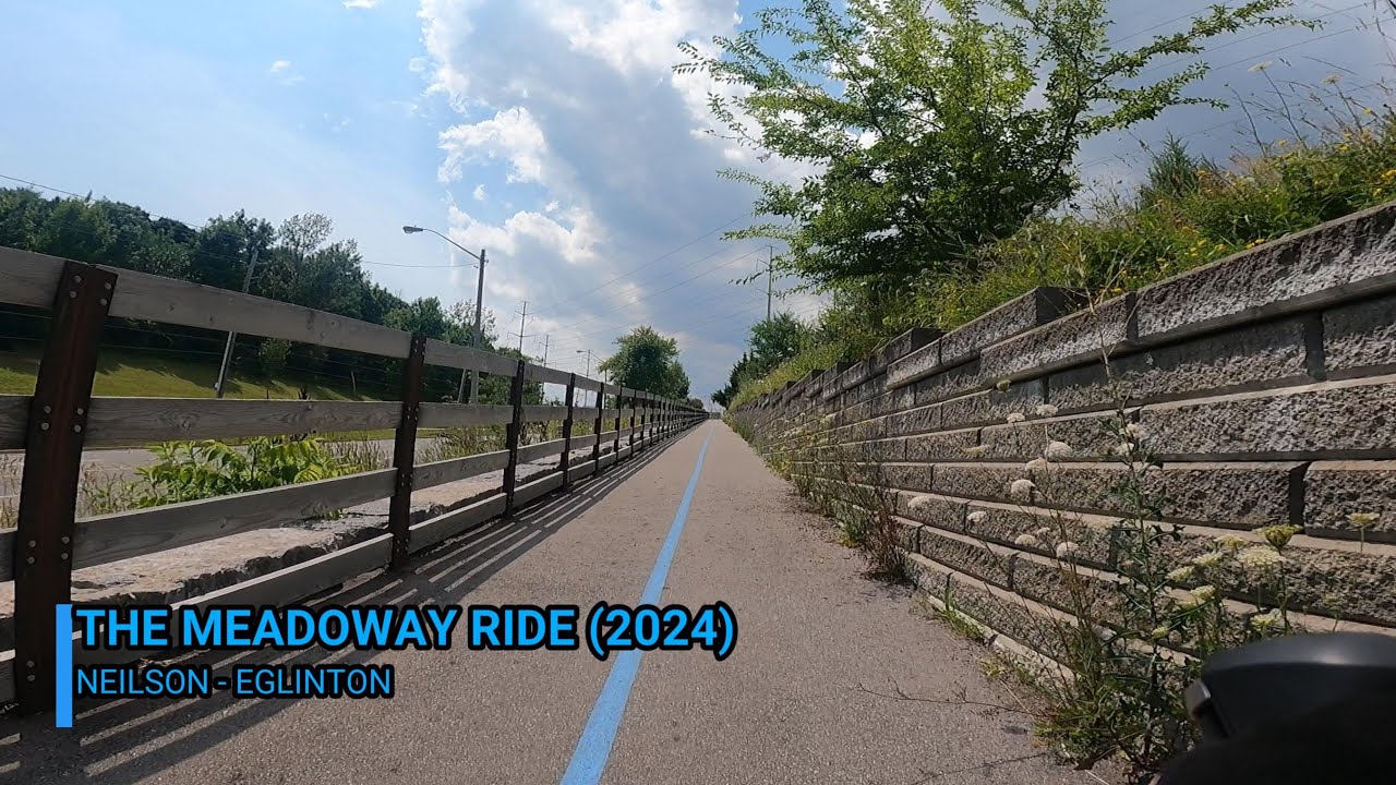 The Meadoway Virtual Ride (Westbound - 2024 Footage) - YouTube