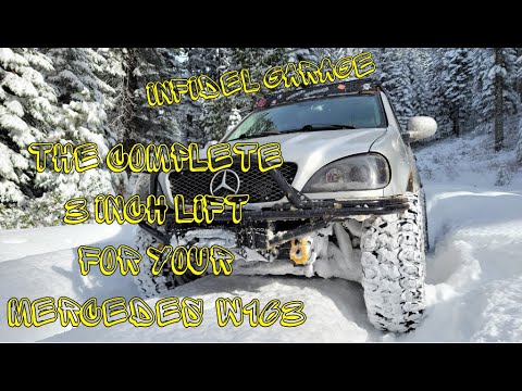 NEW for 2025 Infidel Garage W163 Complete 3" Lift Kit - YouTube