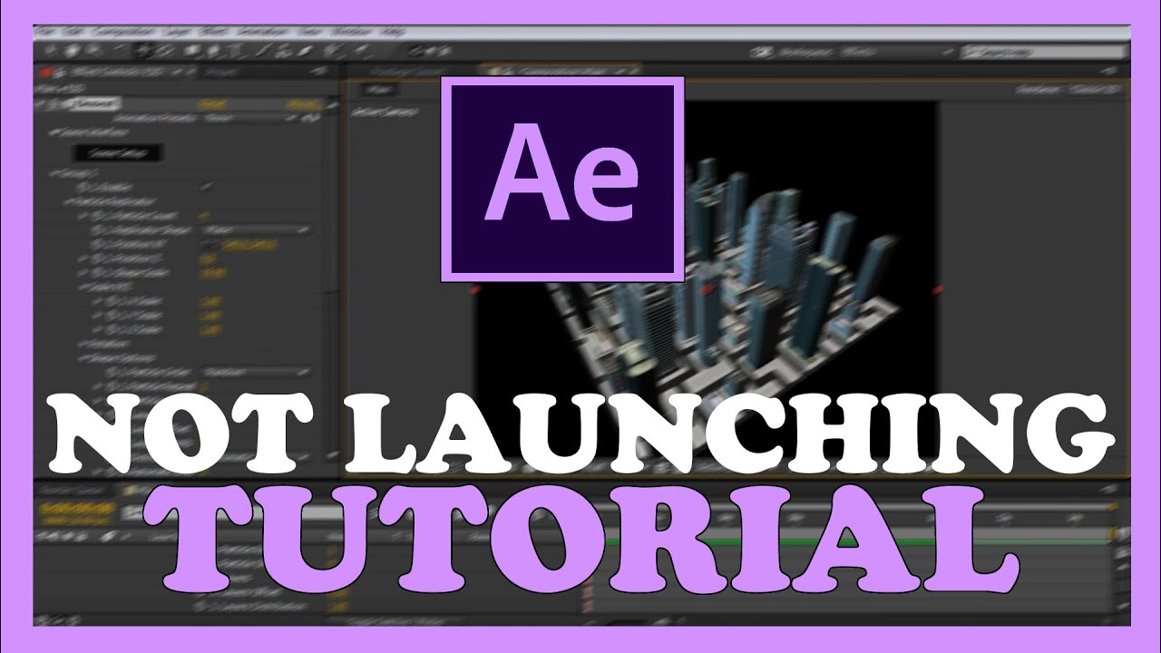 After Effects – Fix Not Launching – Complete Tutorial 2023 - YouTube
