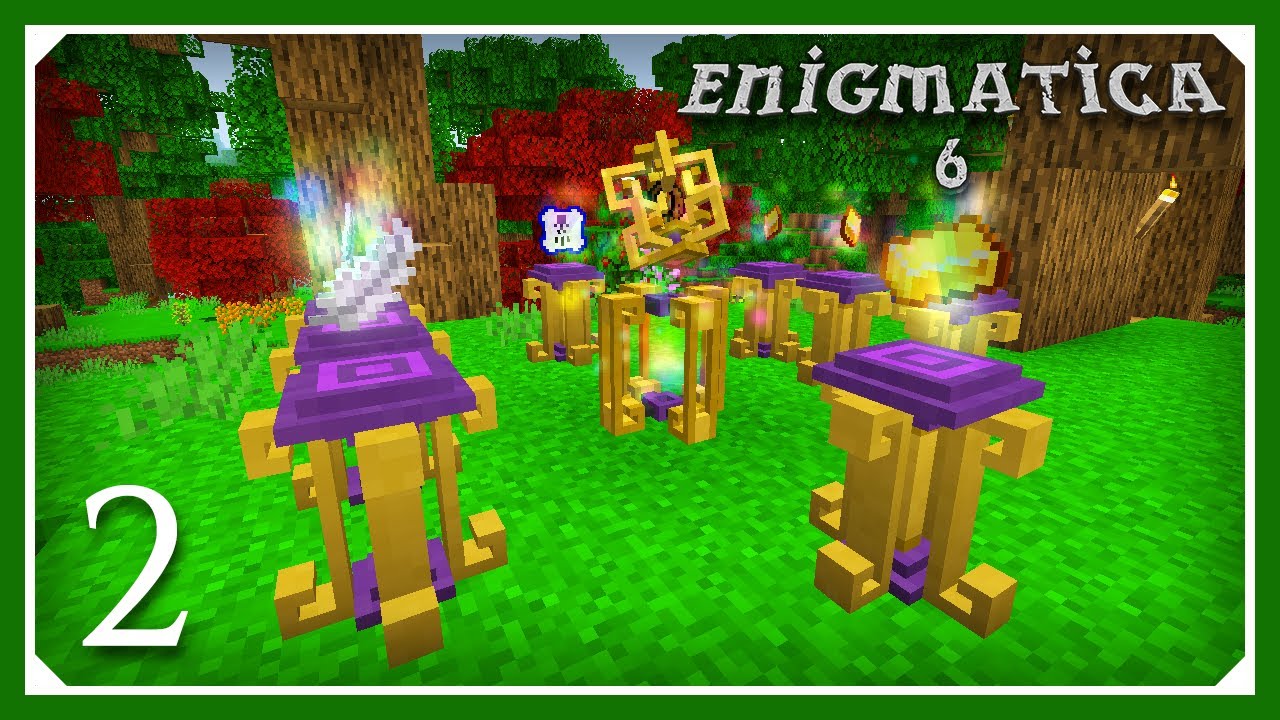 Enigmatica 6 Modpack | Ars Nouveau Belt of Levitation! | E02 | 1.16.4 Modpack - YouTube