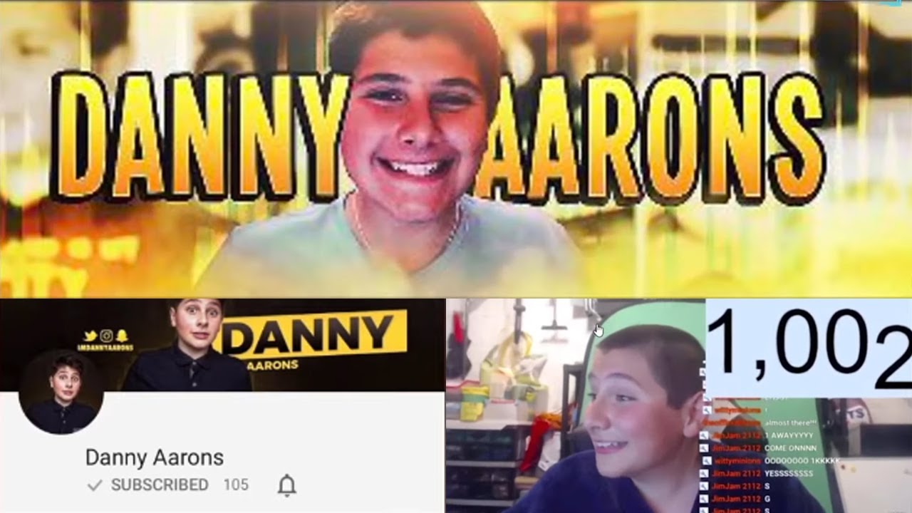 Danny Aarons but with 105 subscribers - YouTube