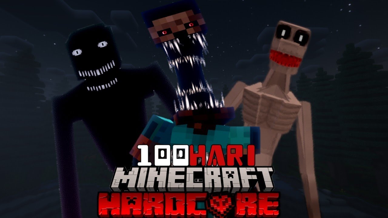 100 Hari Di Minecraft Hardcore The Anomaly - YouTube