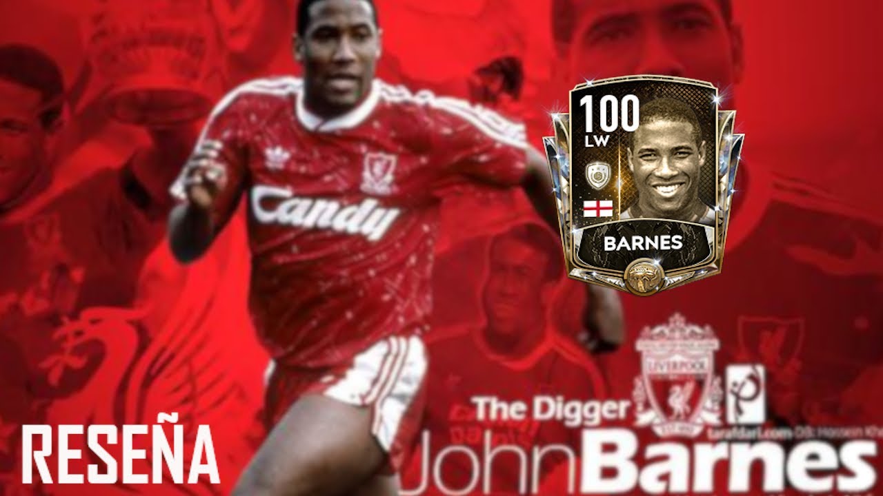 JOHN BARNES ICONO ¿Vale la pena? RESEÑA - FIFA MOBILE 20 - YouTube