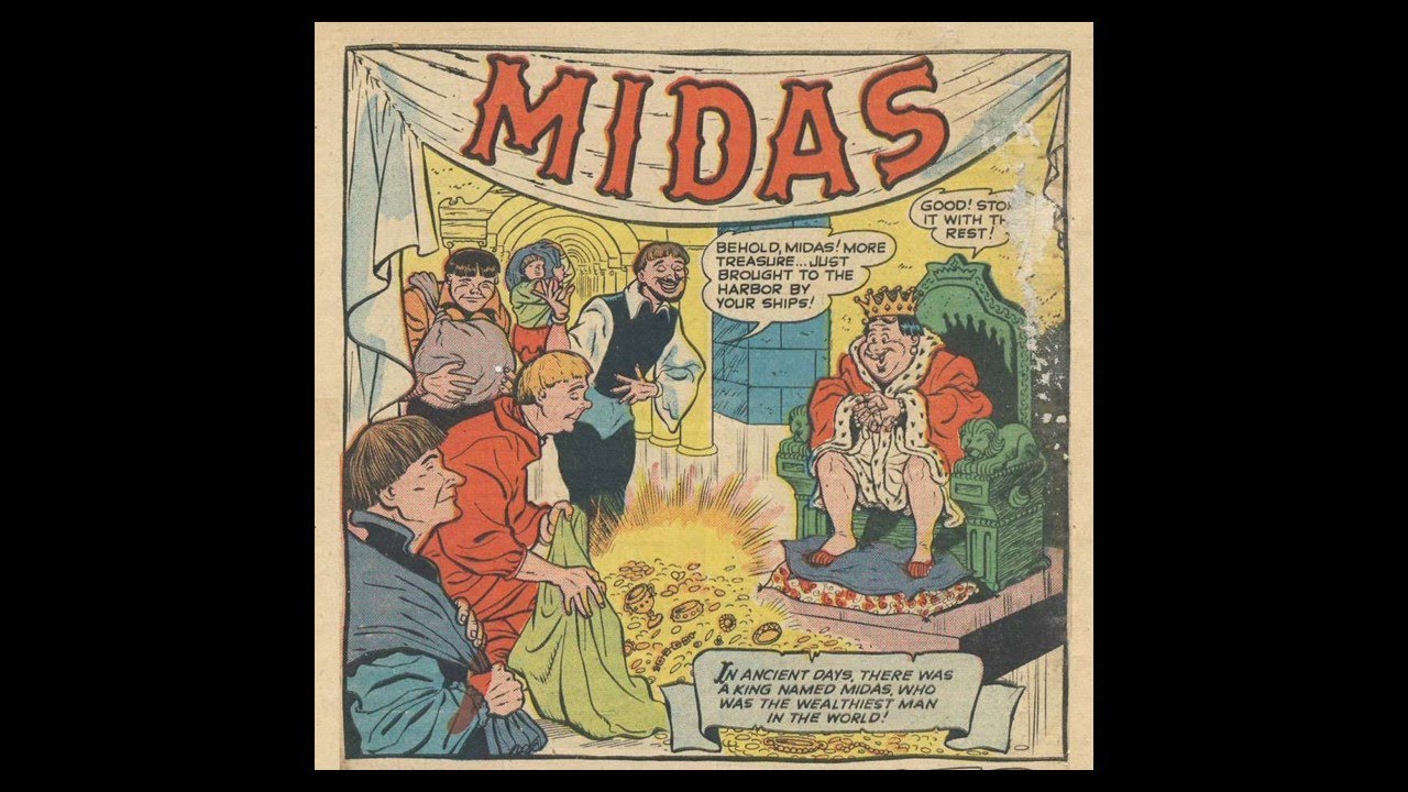 MIDAS - Fairy Tale Vintage Comic Book - YouTube