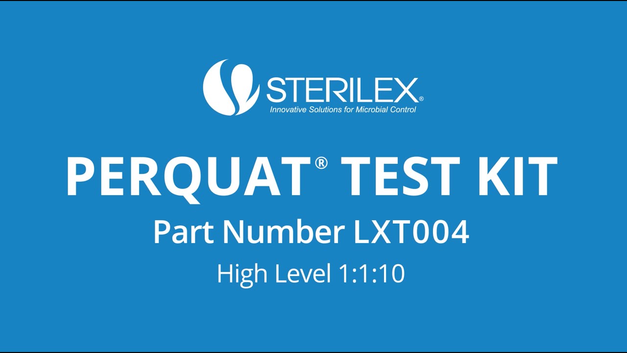 PerQuat Test Kit High Level Titration - YouTube