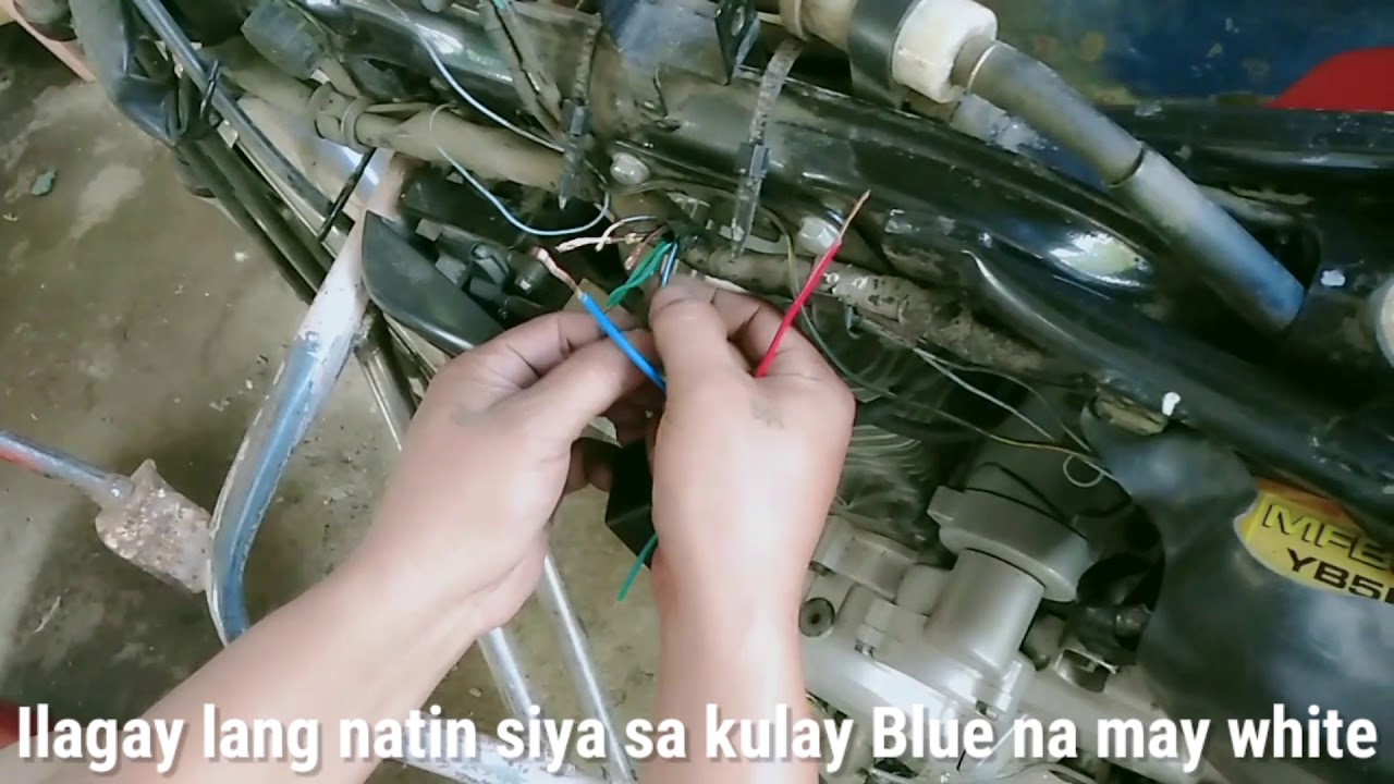 Paano mag Battery Operated ng HONDA TMX 125 ALPHA - YouTube
