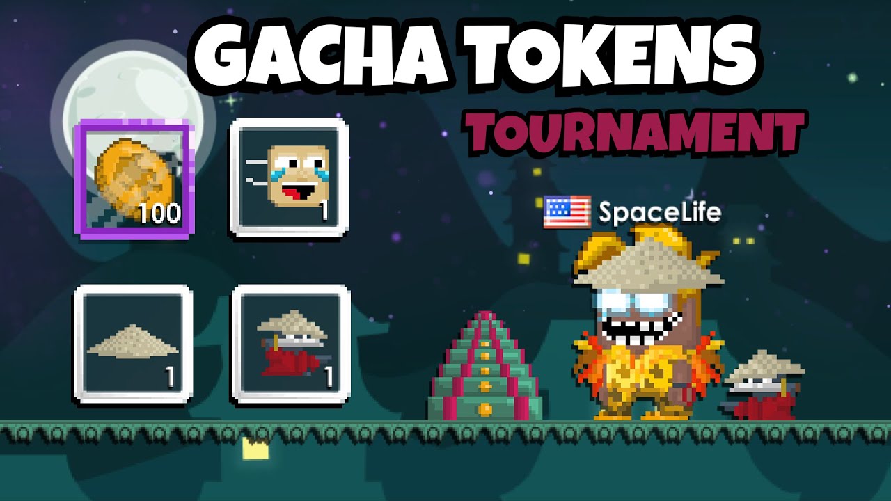 Gacha 100 Tourney Tokens in Tournament (16 Tiers!) | Growtopia - YouTube