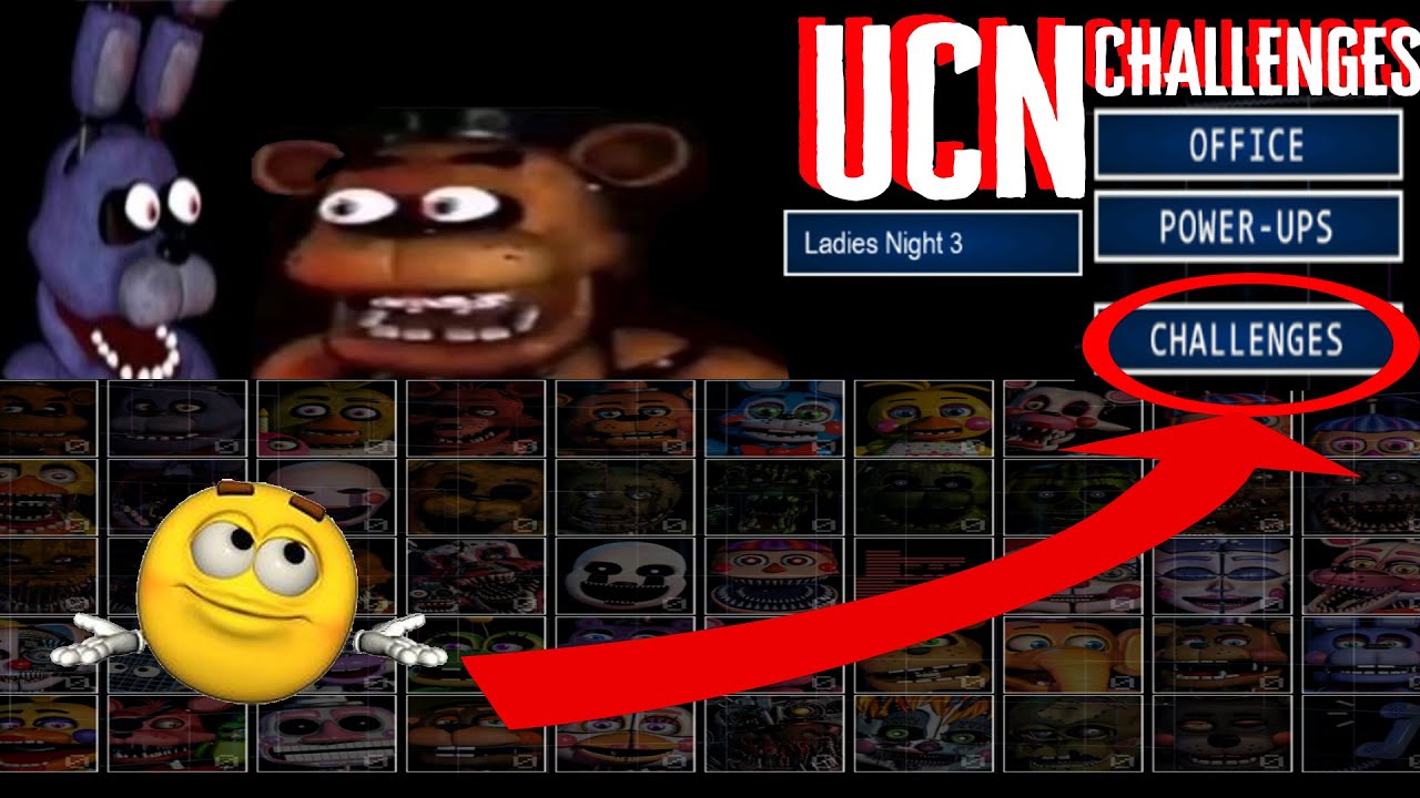LADIES NIGHT 3?? THATS TOO EASY FOR ME | FNAF UCN - YouTube
