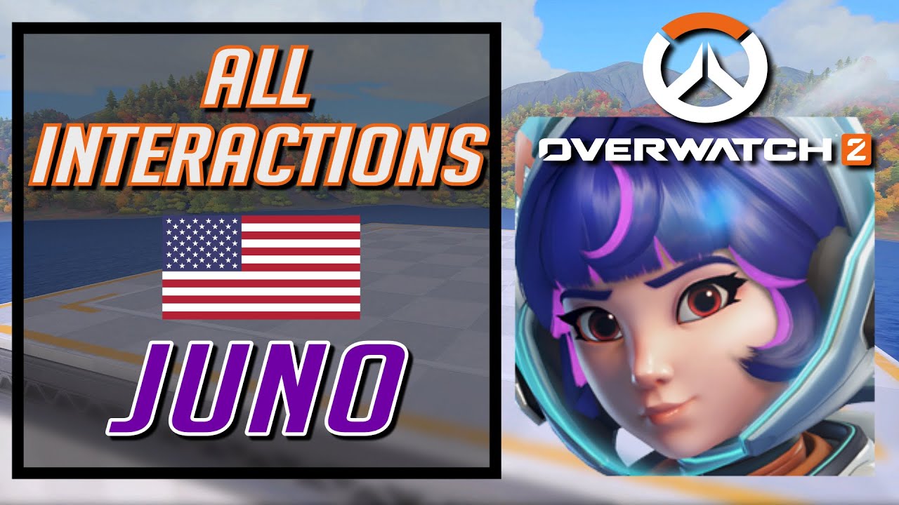 [OW2] ALL JUNO INTERACTIONS (VO/US) - YouTube