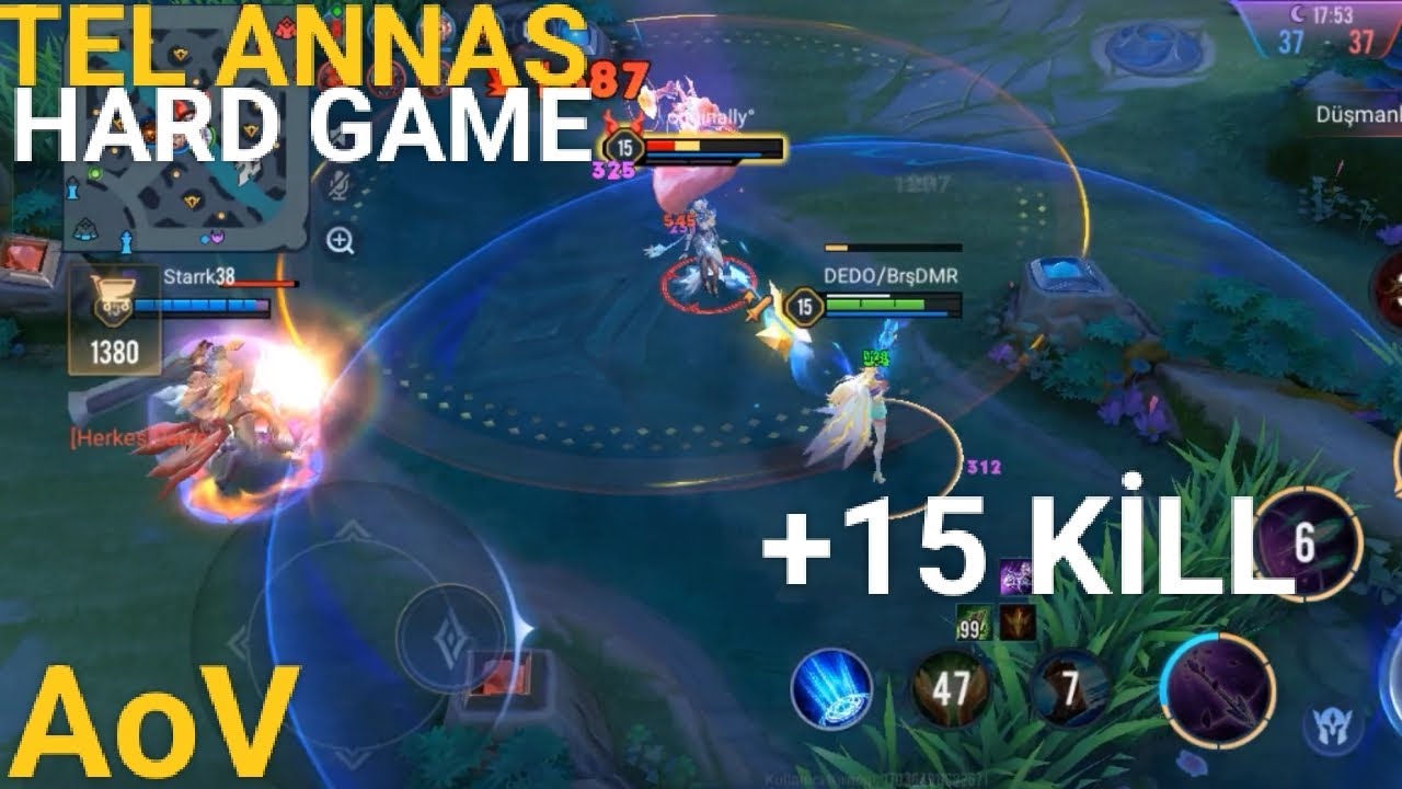 TEL ANNAS DRAGON LANE PRO GAMEPLAY | HARD GAME | ARENA OF VALOR - YouTube