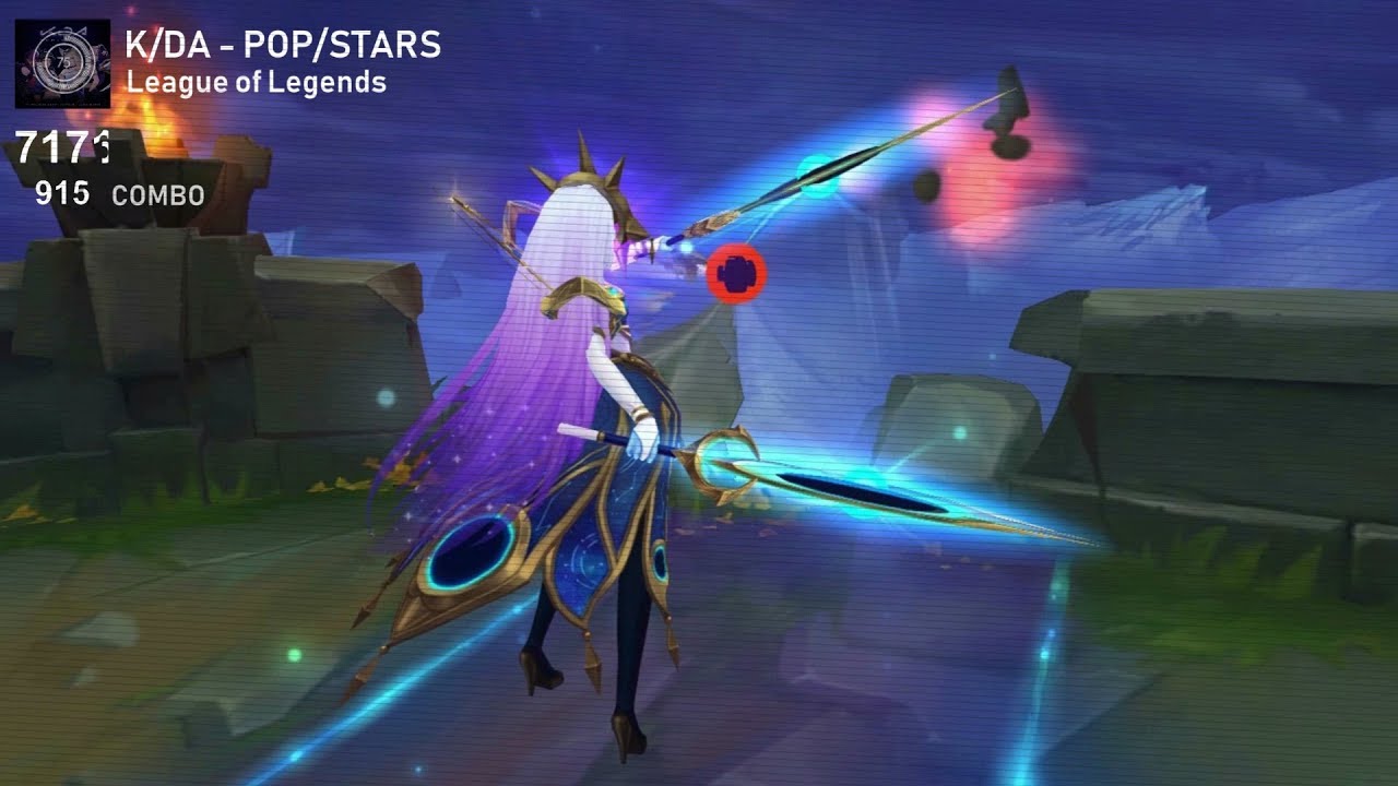 Dx Channel เล่นฟัน Cosmic Lux [Beat Saber] K/DA - POP/STARS - YouTube