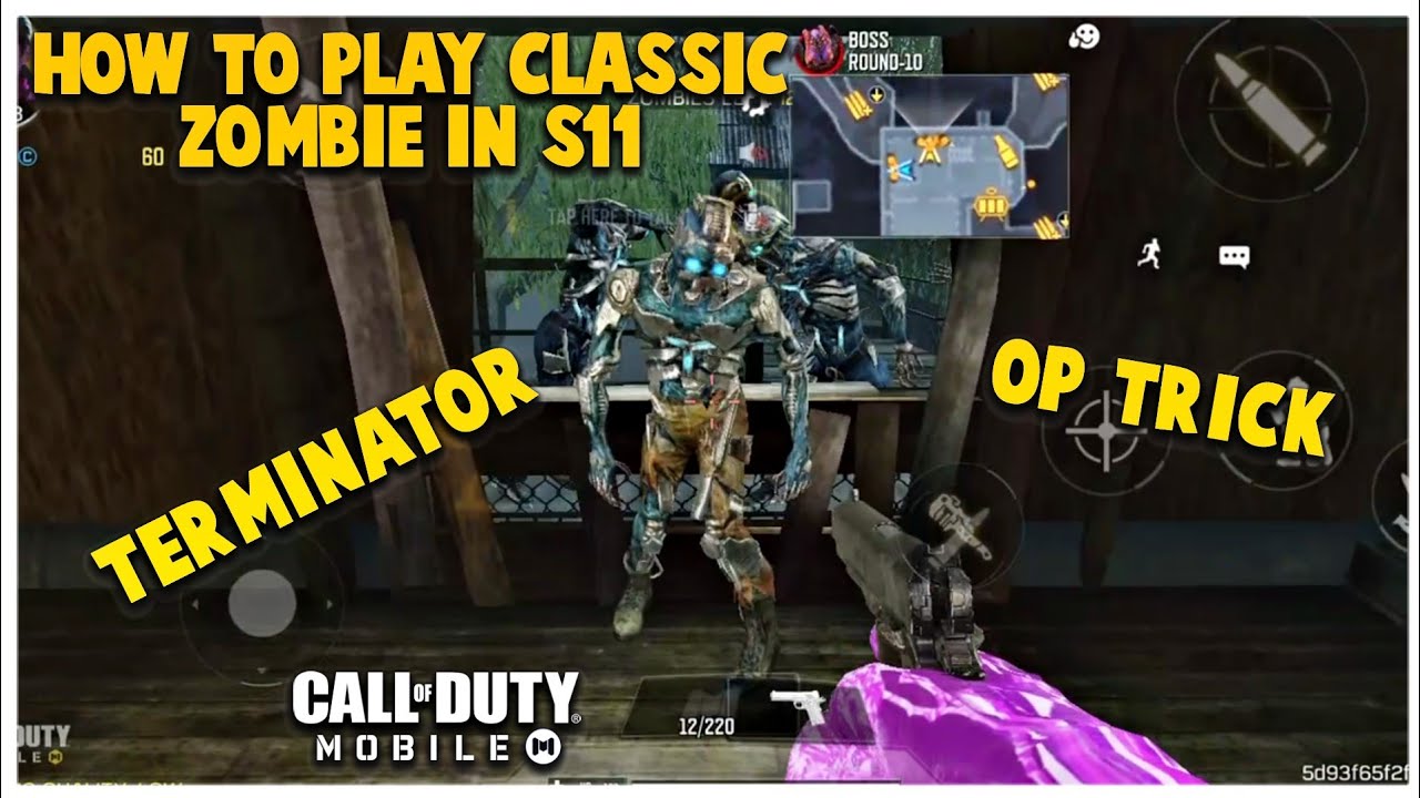 CODM ZOMBIES ! How To Play Zombie Classic Version in Season 11 ! Steel ...