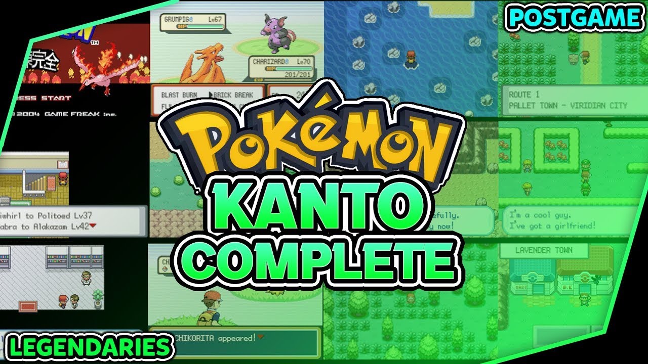 Updated Completed Pokemon Game With Post-Game, Legendaries, QoL ...