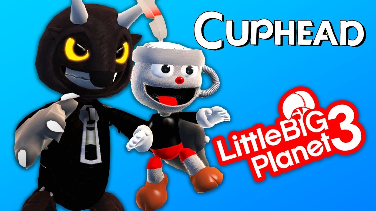 LittleBigPlanet 3 - CUPHEAD Pack Costumes and Items (Fan Made ...