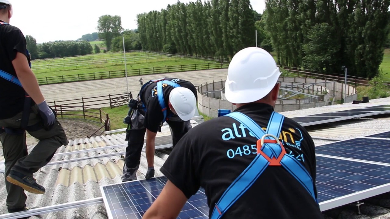 Alfasun - Off-grid installatie - YouTube