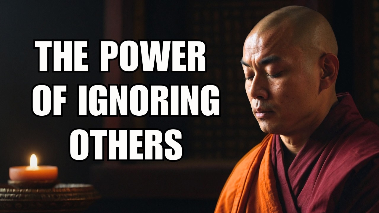 The Power of Ignoring Others – Buddhist Wisdom for Inner Peace - YouTube