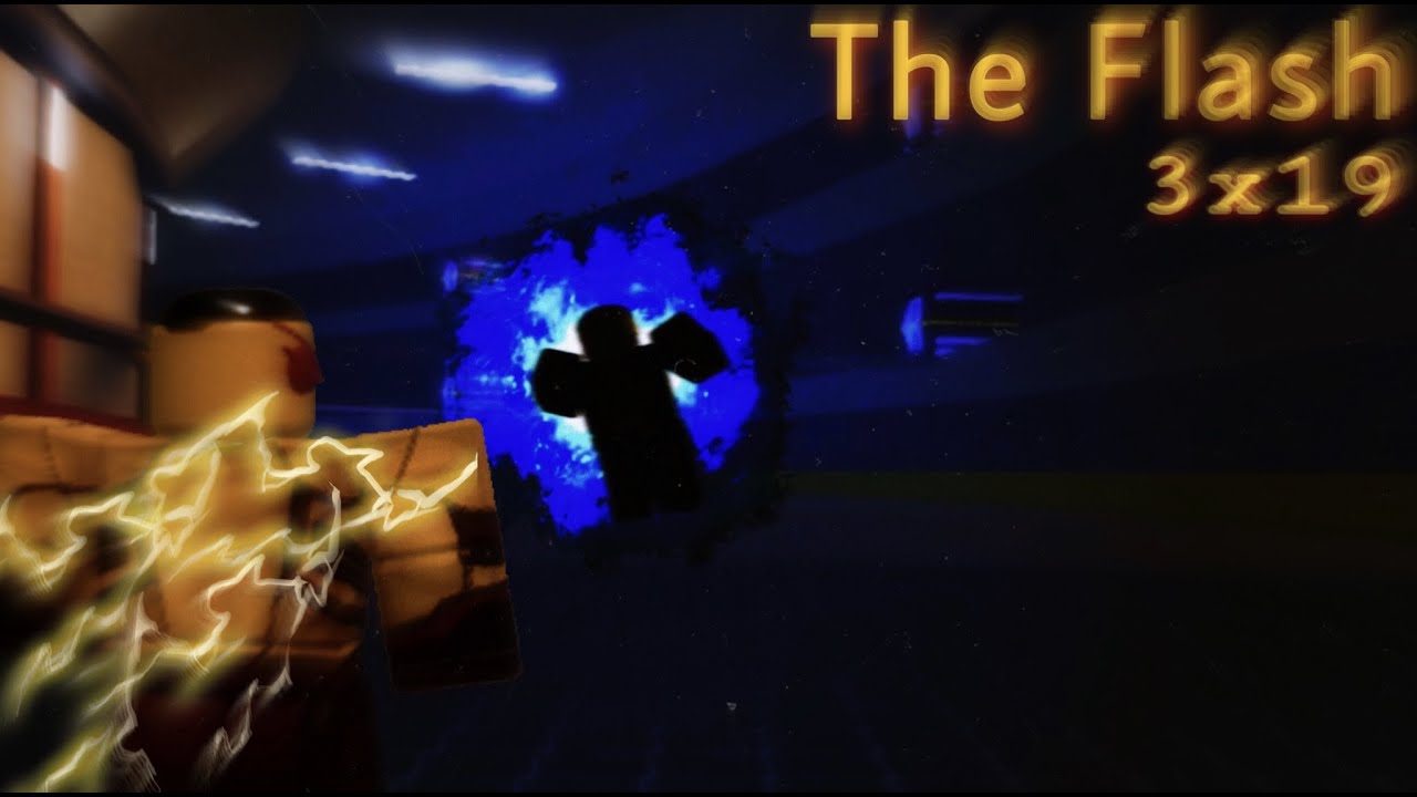 The Flash 3x19 / Barry Travels to The Future ( Roblox Flash Recreation ...