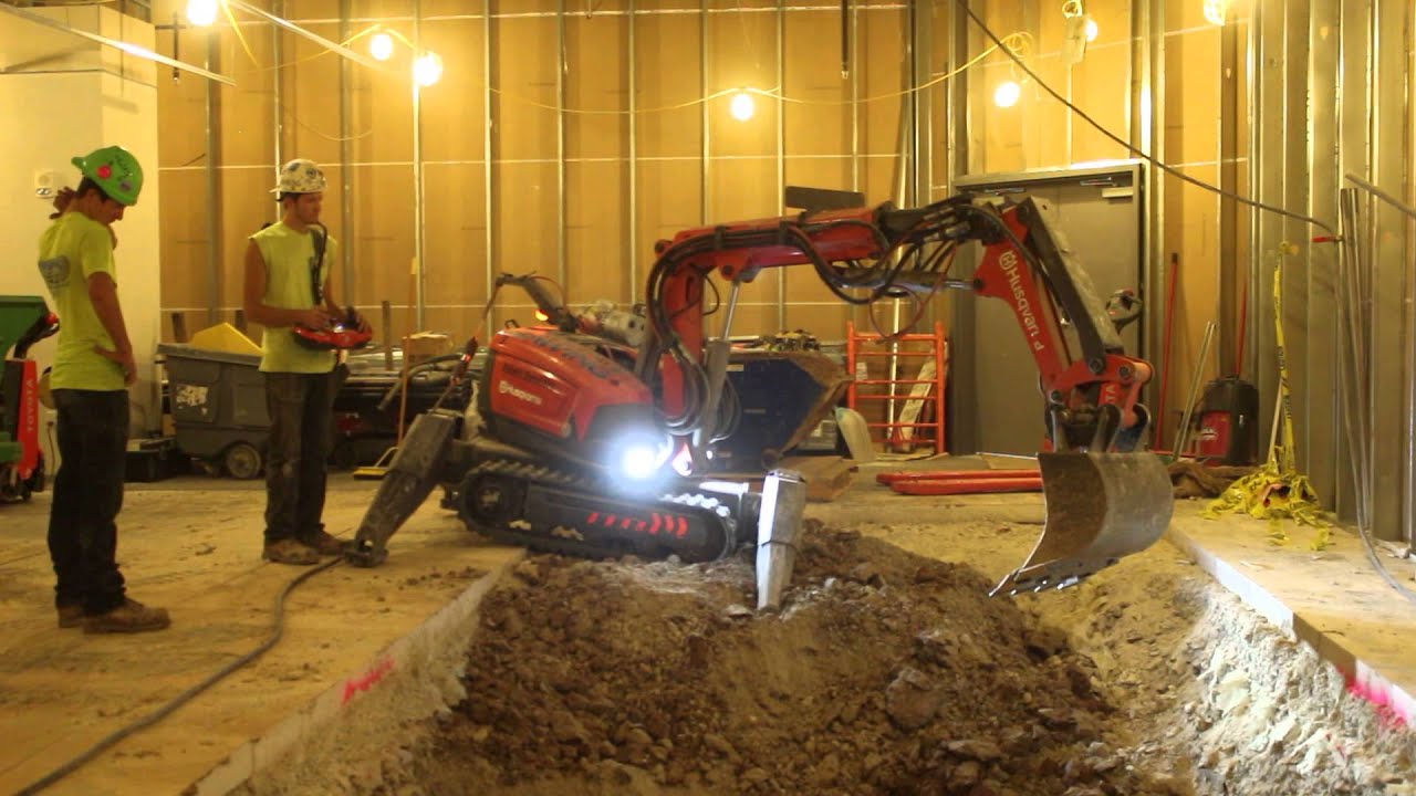 Robotic Electric Excavating - YouTube