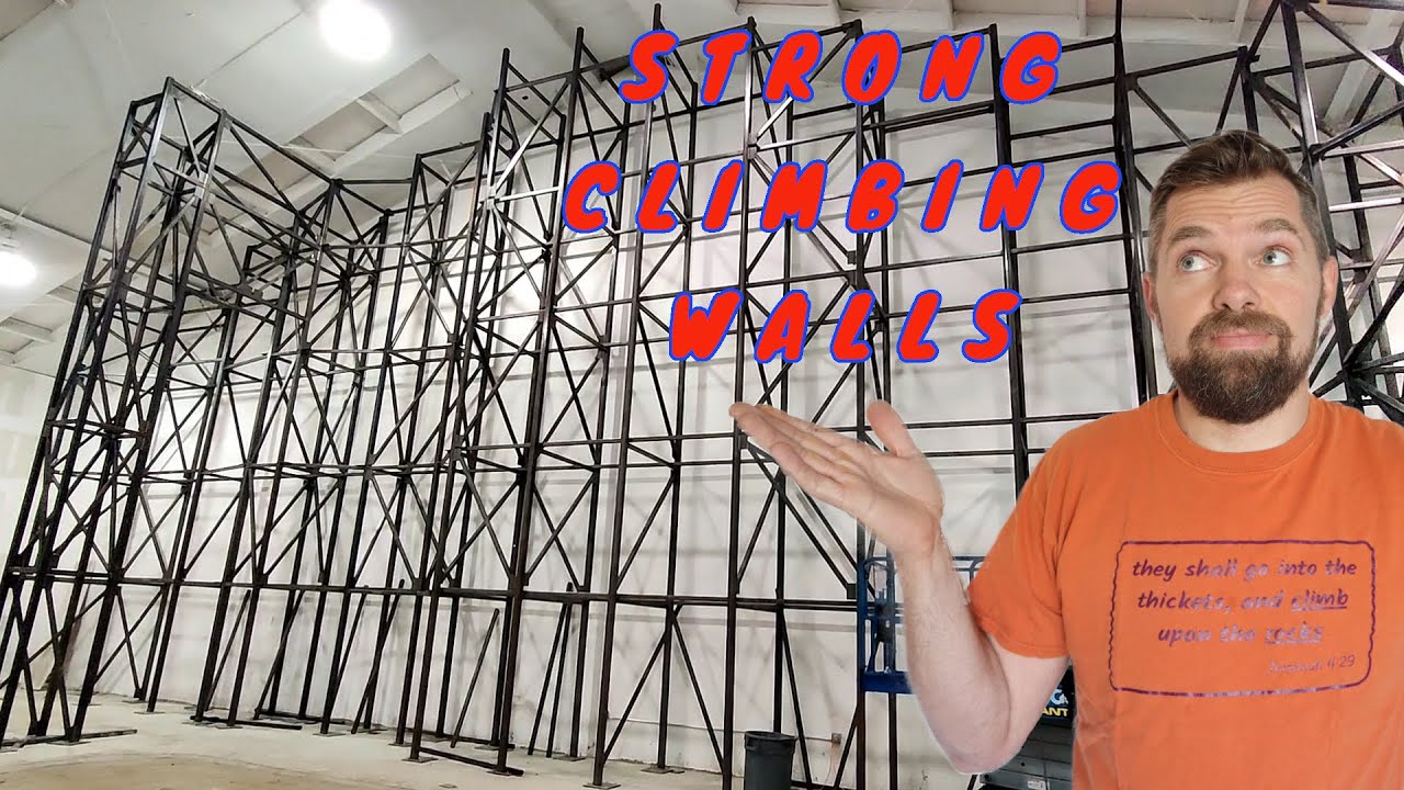 THE CLIMBING WALL, STEEL FRAME - YouTube