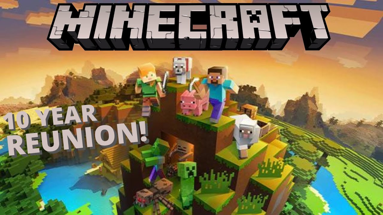 Minecraft reunion after 10 years! - Minecraft - part 1 - YouTube