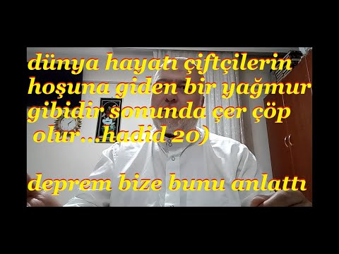 64. DERS DÜNYA HAYATI BİR OYUNDUR BİR EĞLENCEDİR BİR SÜSTÜR