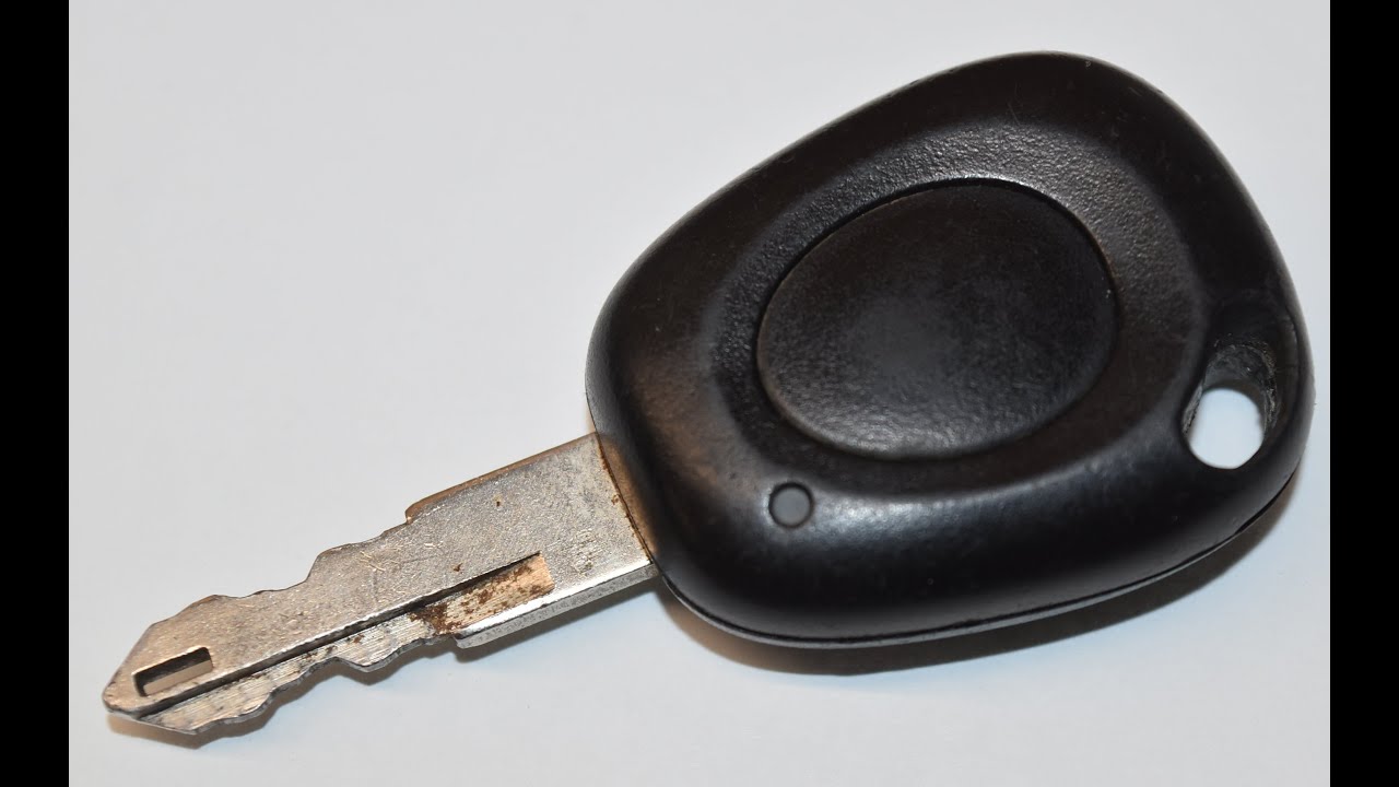 Renault Scenic Clio Kangoo Key Fob Battery Replacement - YouTube