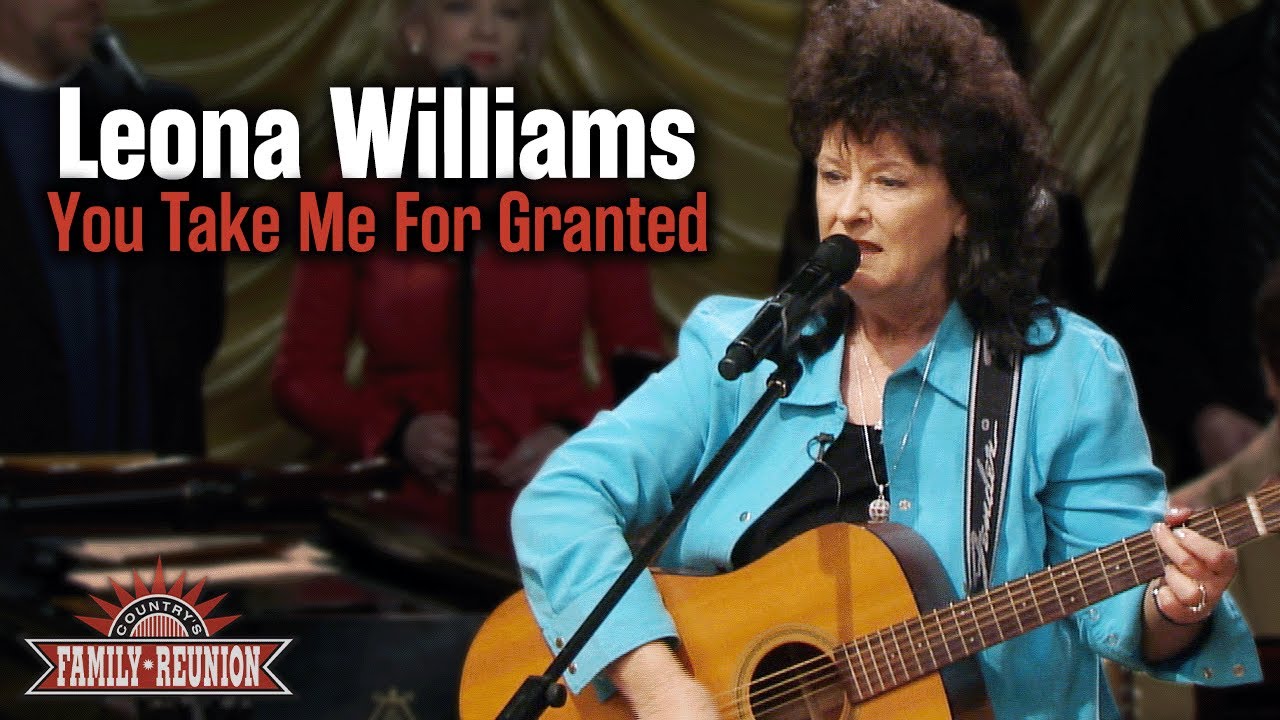 Leona Williams sings "You Take Me For Granted" - YouTube