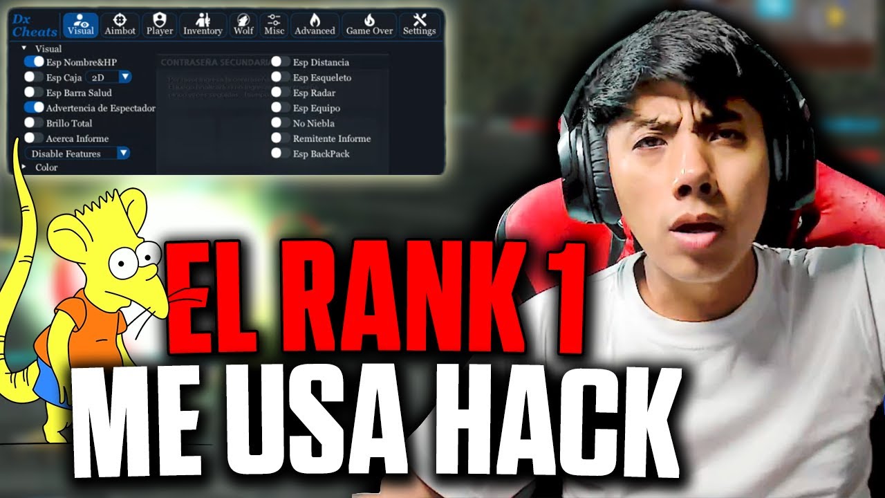 EL RANK 1 ME USA HACK EN DIRECTO - WOLFTEAM - YouTube