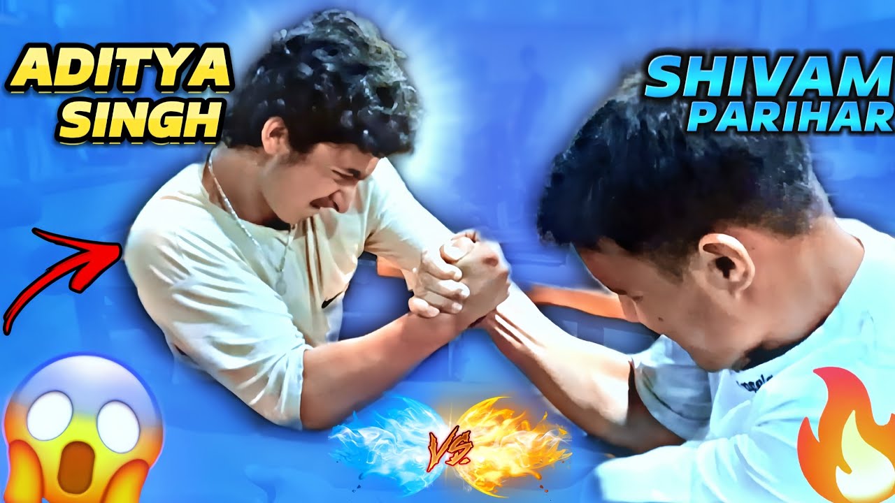Arm wrestling with the strongest guy of gym😱 #armwrestling - YouTube