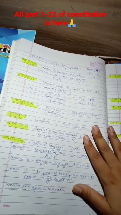 #constitution part 1-22 in one shot by gaurav sir #utkarsh ka ladla ...