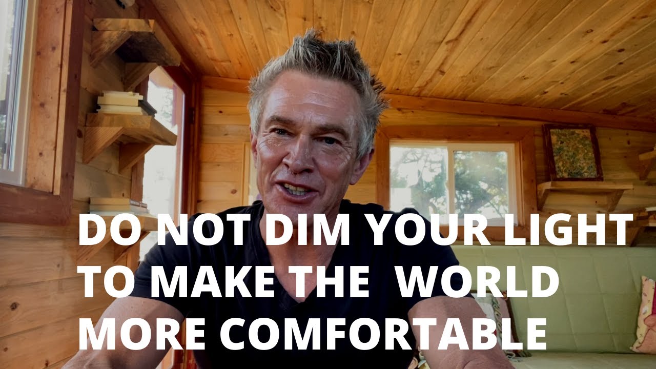 Do Not Dim Your Light to Make the World More Comfortable - YouTube