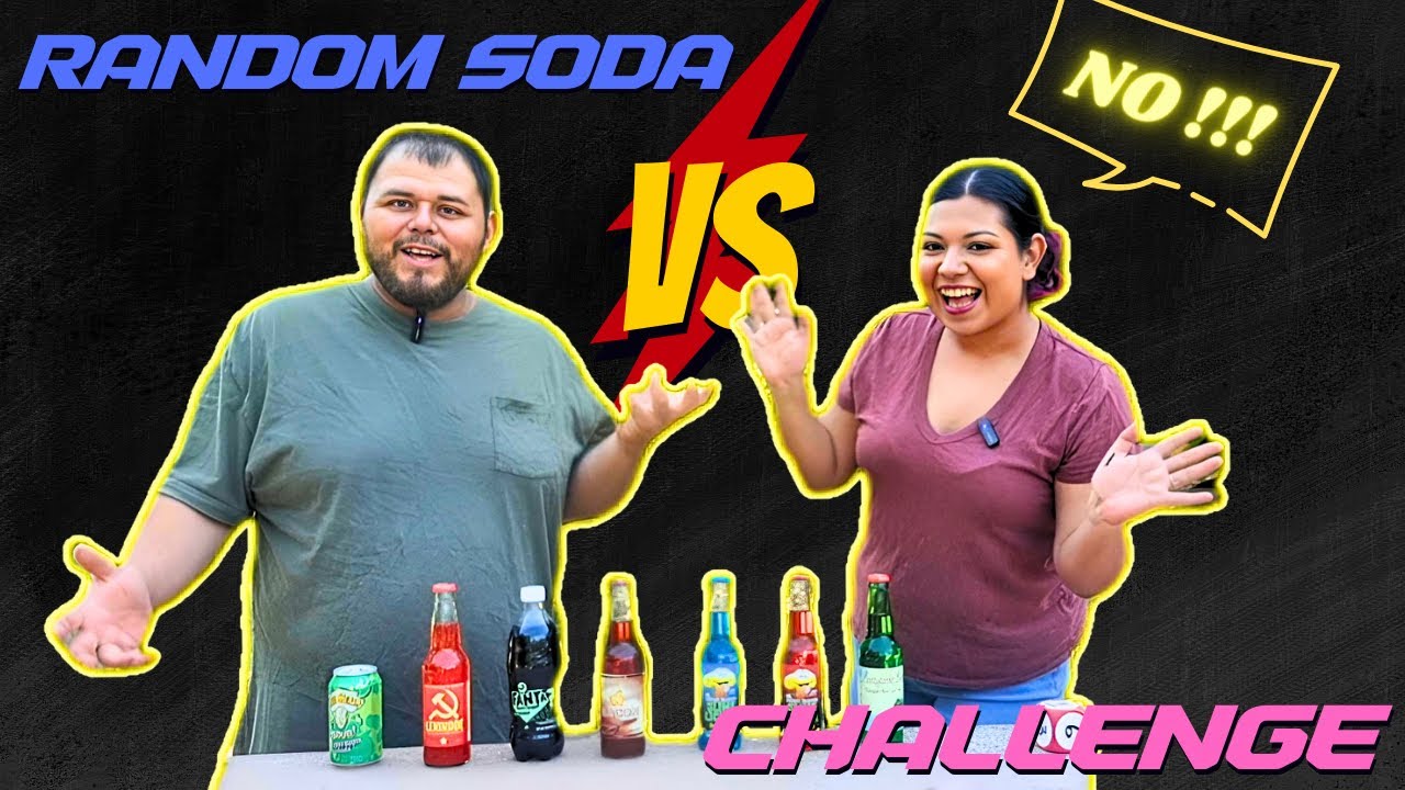 RANDOM FLAVOR SODA CHALLENGE!! (BACON FLAVORED?)/ PROBANDO DIFERENTES ...