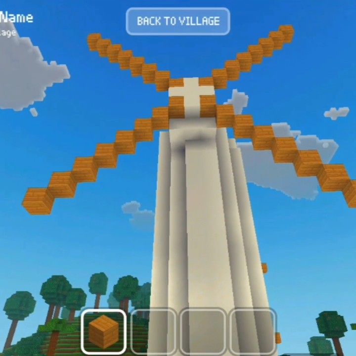 I made windmill in block craft 3d #gaming #shorts #minecraft #block ...