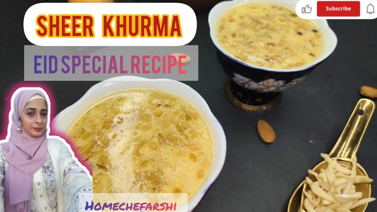 Creamy sheer khurma |Eid special sheer khurma recipe| Shahi sheer ...