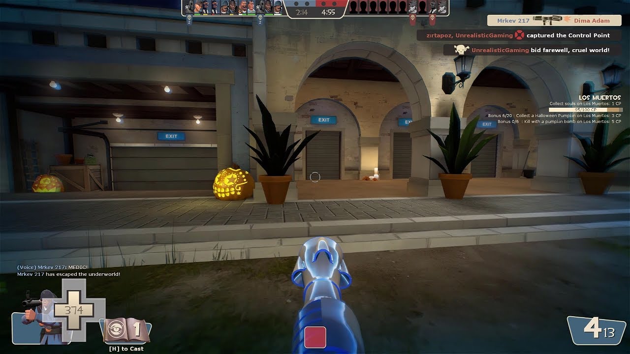Team Fortress 2 Los Muertos Gameplay (Scream Fortress 2022) - YouTube