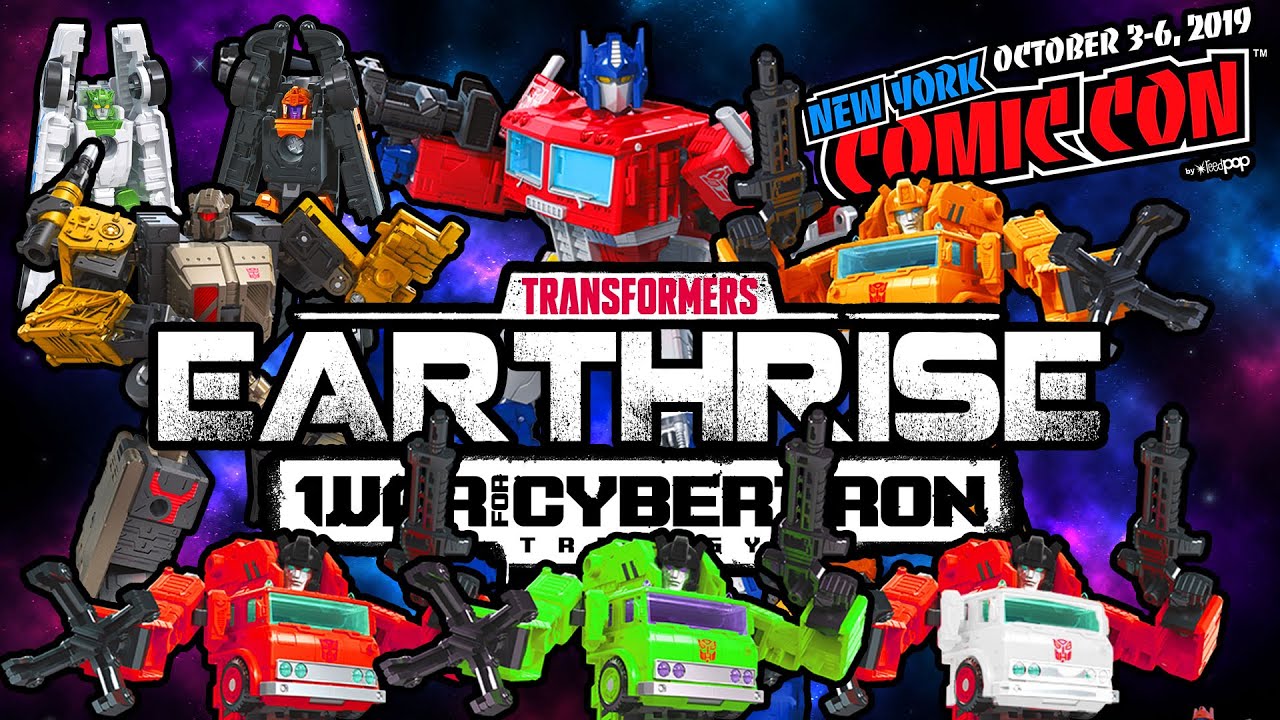 New NYCC Transformers Earthrise Reveals! - YouTube