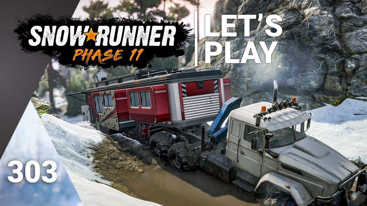 SnowRunner - #303 - Camping im Schlammloch (Neue Season 11) - YouTube
