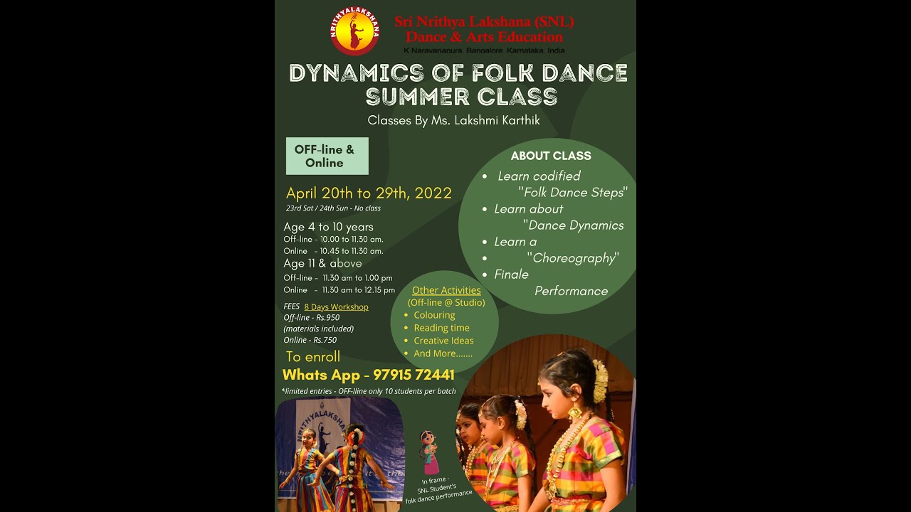 Kolattam / Kolannalu Dance Steps | Folk dance workshop 2022 | Sri ...