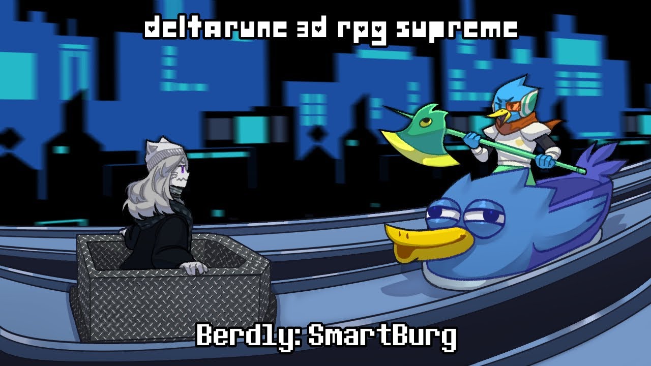 Roblox - Deltarune 3D RPG Supreme (Berdly: SmartBurg) - YouTube