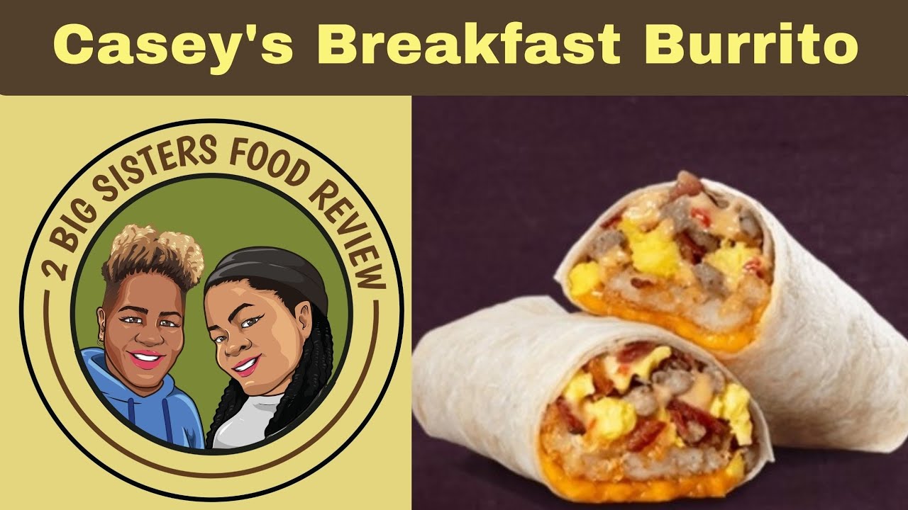 Casey's Breakfast Burrito Food Review - YouTube