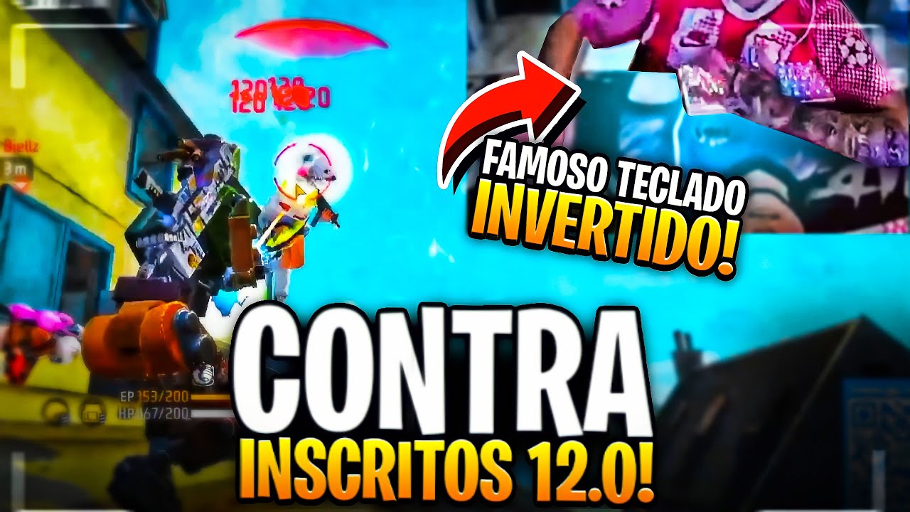👑FAMOSO TECLADO INVERTIDO💻CONTRA INSCRITOS 12.0🤬 - YouTube