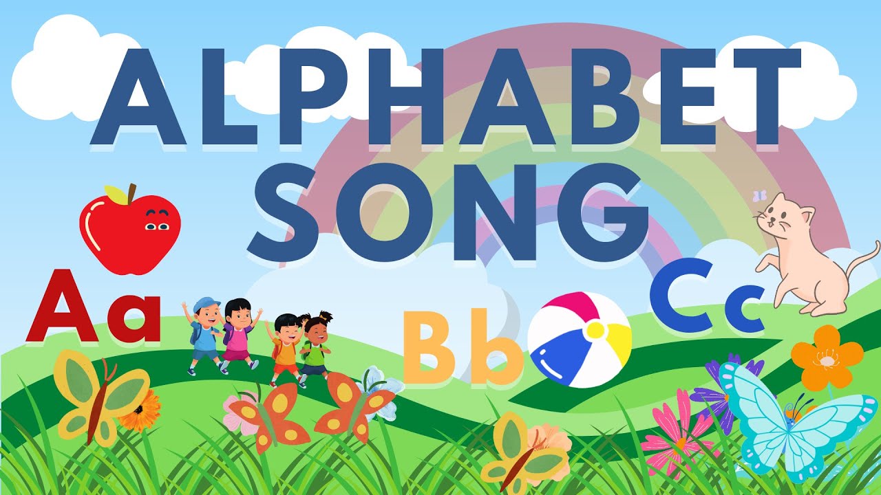 ALPHABET SONG I A TO Z PHONICS SONG I KINDERGARTEN I BEGINNING READING ...