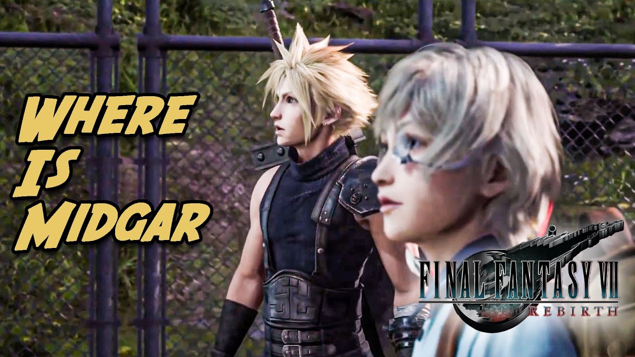 Where is Midgar in FF7 Rebirth - YouTube